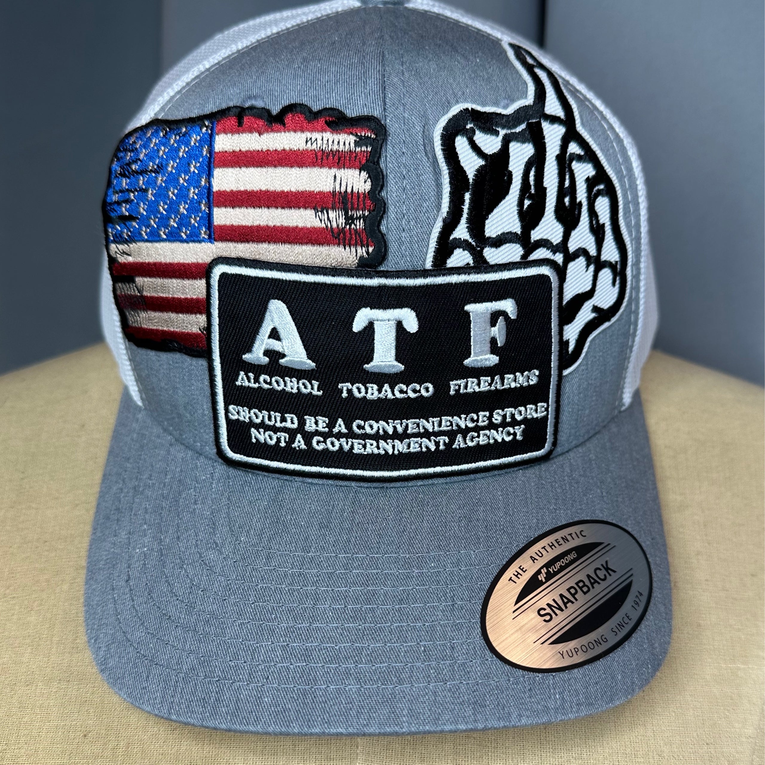 Pre-made ATF trucker hat | Simply 3 Boutique